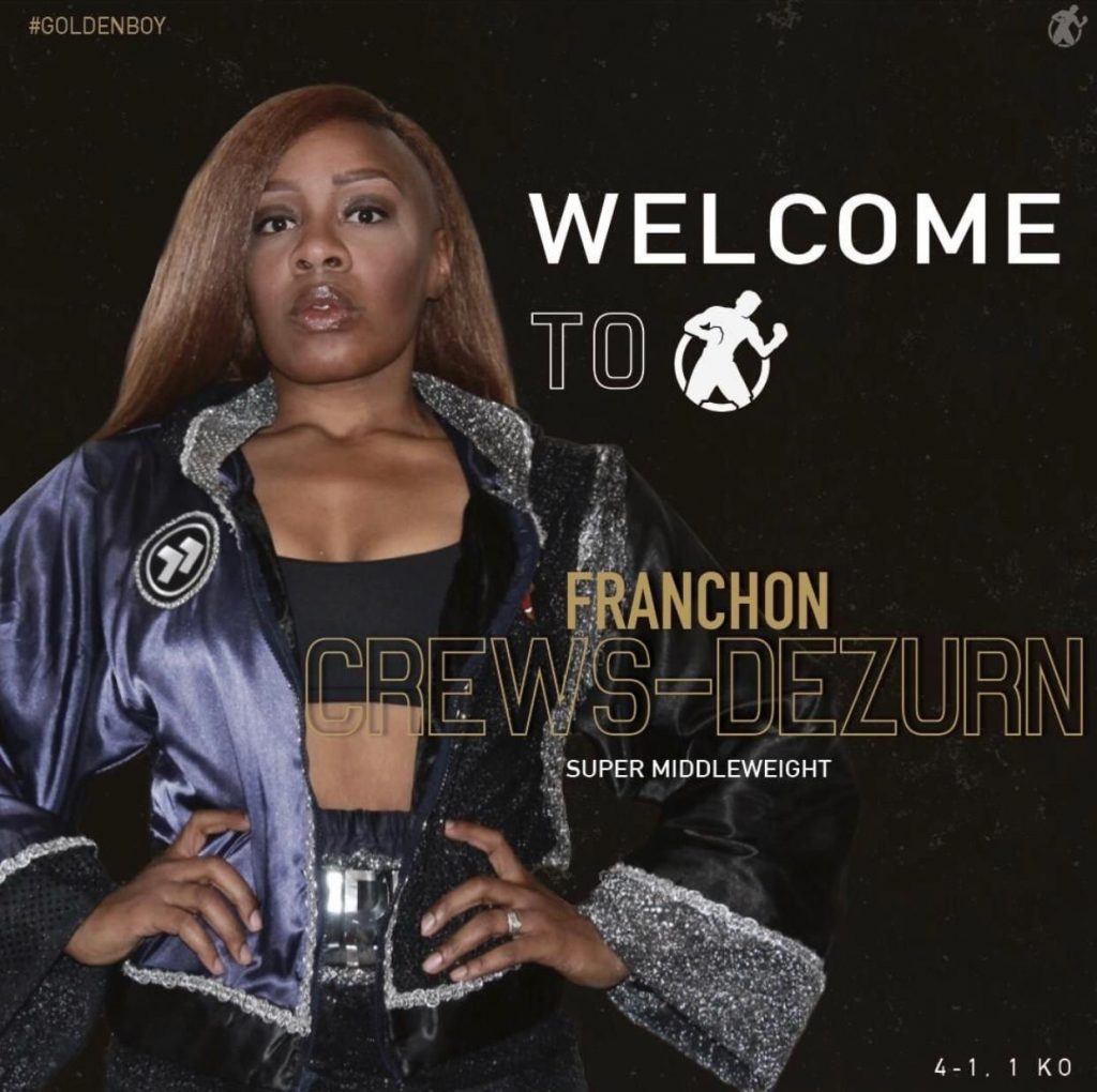 GOLDEN BOY SIGNS WBC SUPER MIDDLEWEIGHT WORLD CHAMPION FRANCHON CREWS ...